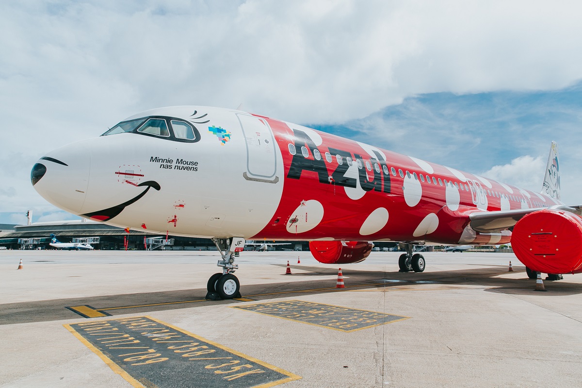 Conheça os quatro Airbus com pintura da Disney na frota da Azul ...